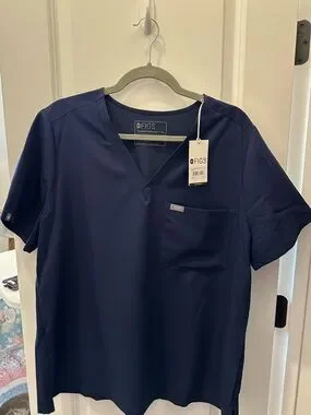 Figs | Tops | Figs Navy Vneck Medical Scrub Top | Poshmark